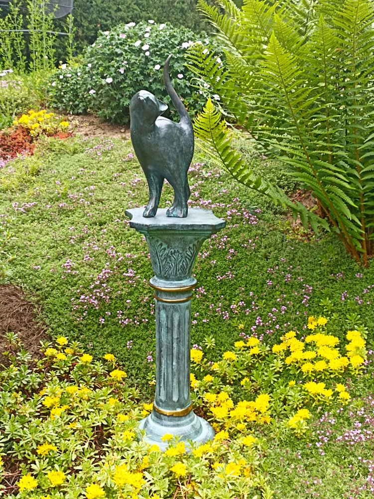 Bronzová kočka S002 | Dědečkovy hodiny®