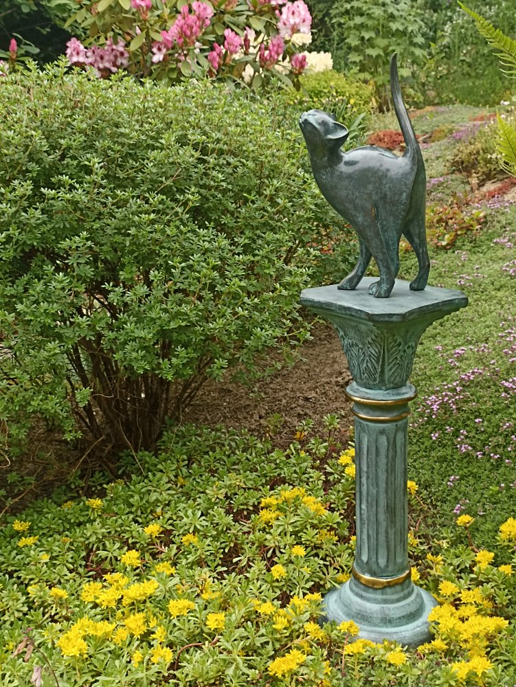 Bronzová kočka S002 | Dědečkovy hodiny®